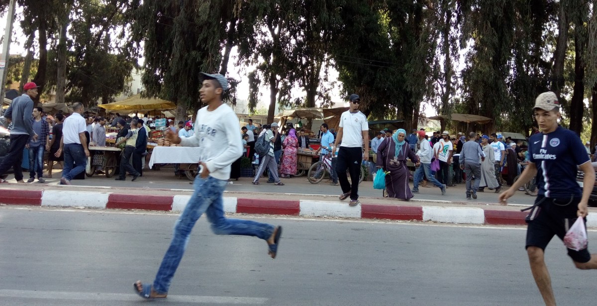 El zoco de Sidi Taibi – El zoco del escriba, de Alberto Mertah