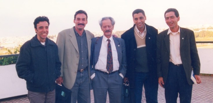 Mohamed Chukri… en Lavapiés – El zoco del escriba, de Alberto Mertah